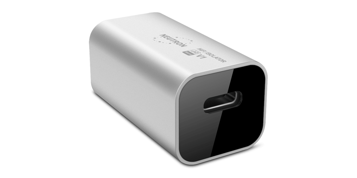 Neutron HiFi Isolator V1: IP67 High-Speed 400 mA USB Galvanic Isolator